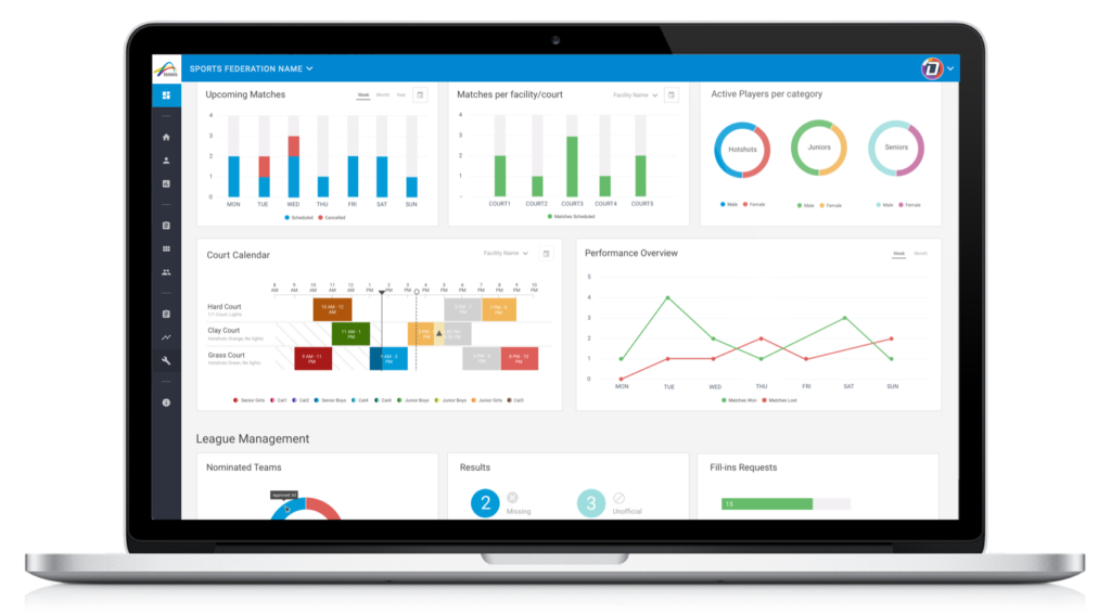 League Management - sports software for organisations